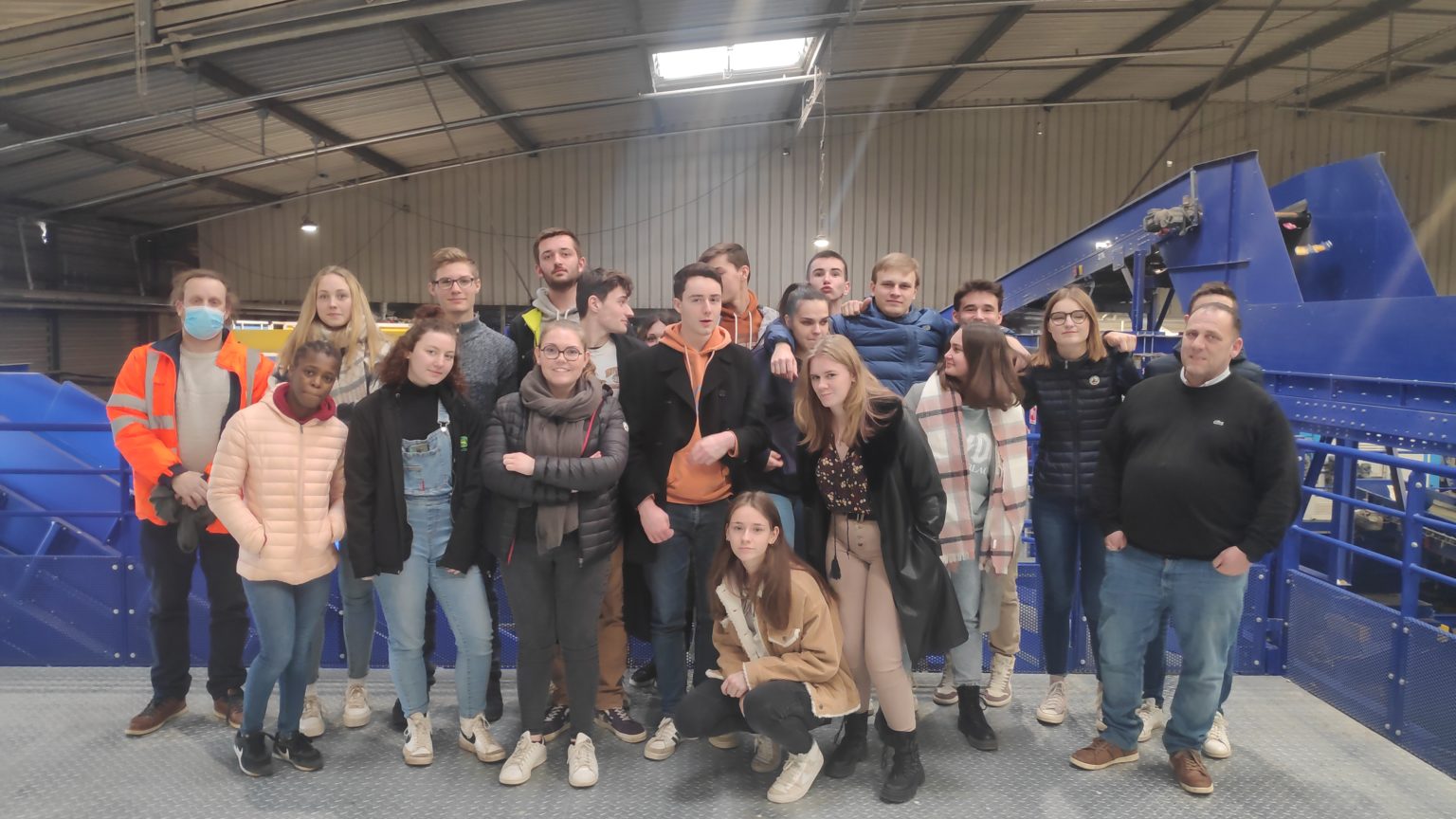 Visite du site ECOVAL à Guichainville – EPLEFPA de l'Eure